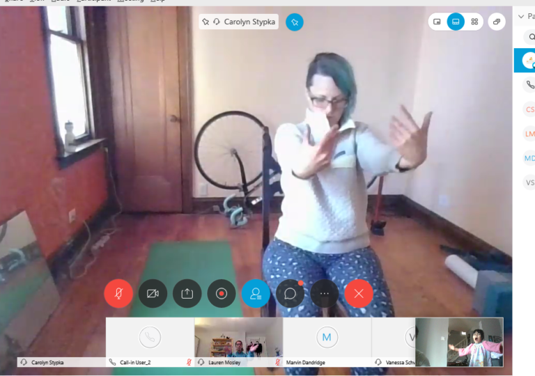 Zoom yoga helps Southeast Chicago staff connect - Metropolitan Family ...